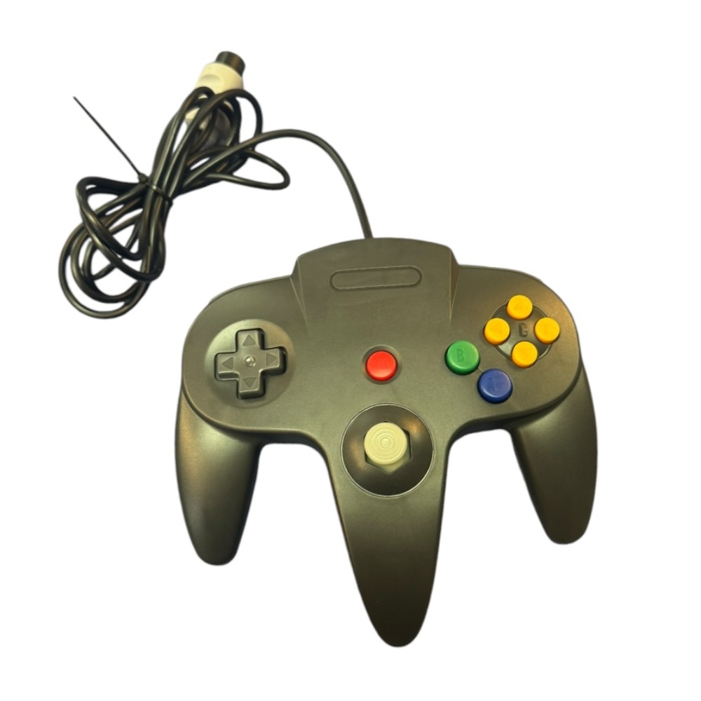 Pre-owned 3rd Party Nintendo 64 N64 Grey Game Controller - Own4Less
